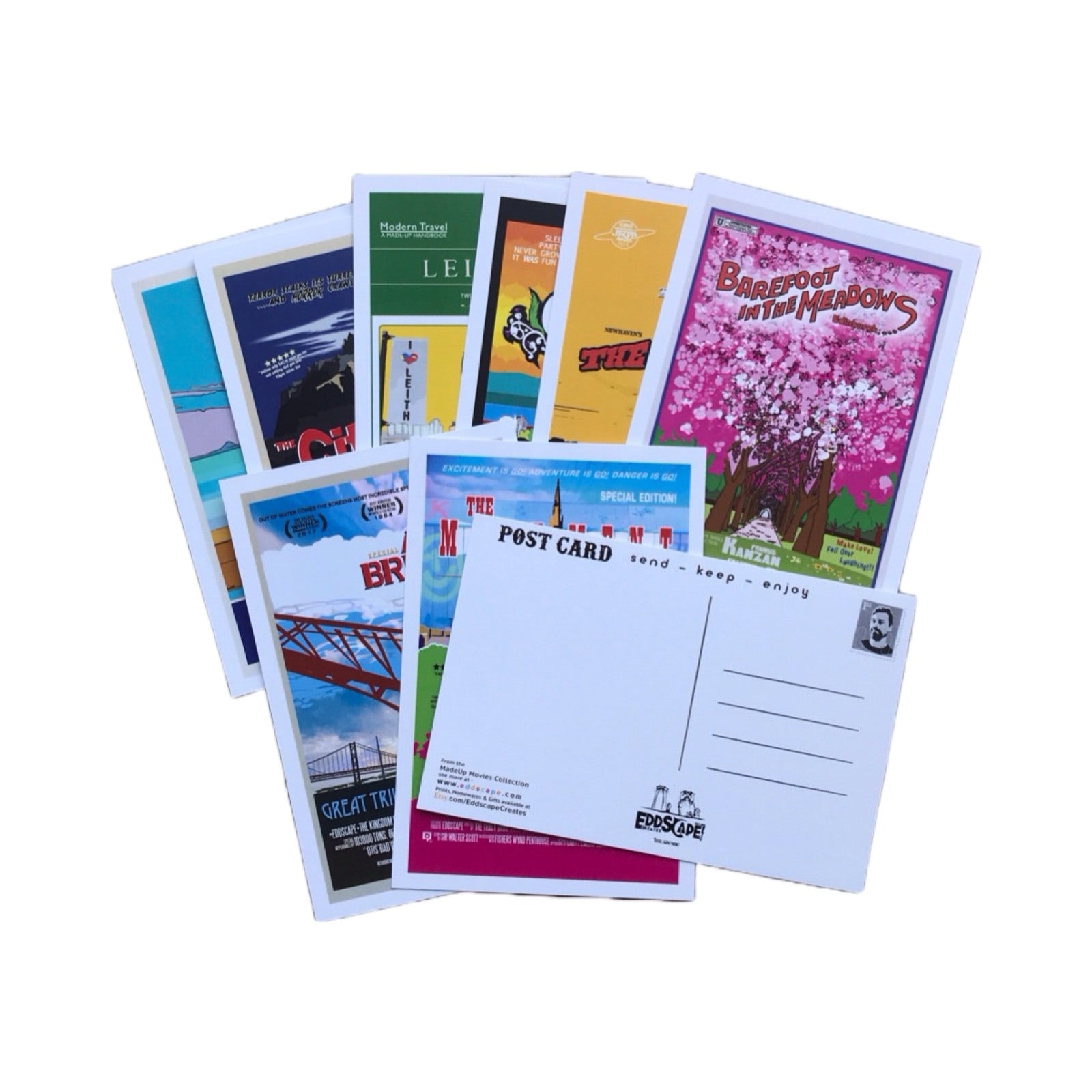 Edinburgh Movie Postcard Pack | Independent Gift Shop Edinburgh