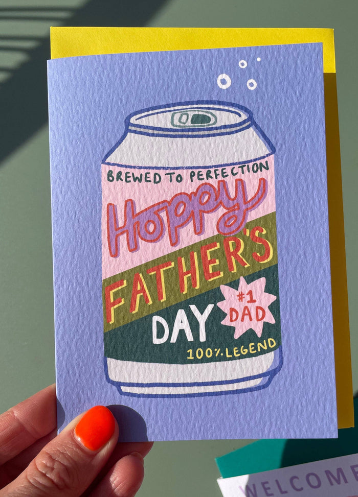 Hoppy Father's Day Craft Beer Card | Independent Gift Shop Edinburgh