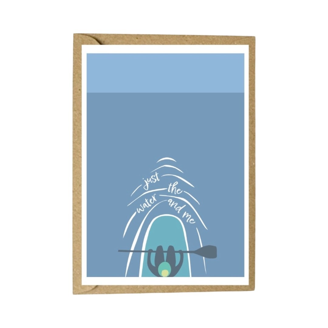 Paddle Boarding Card | Independent Gift Shop Edinburgh