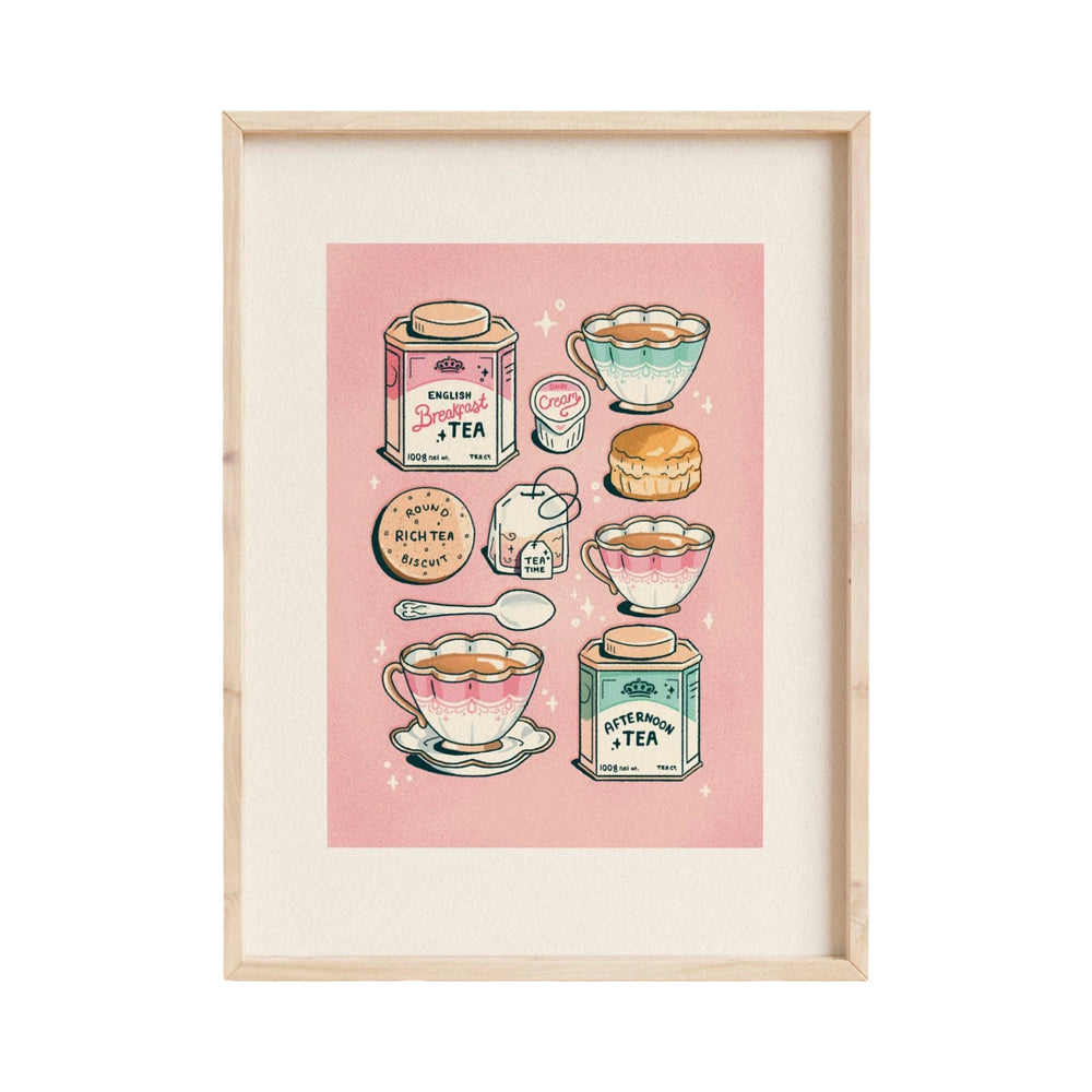 Tea Time Print | Independent Gift Shop Edinburgh
