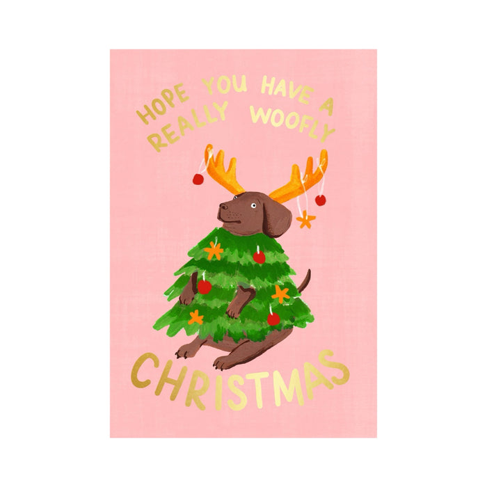 Woofly Christmas Card | Independent Gift Shop Edinburgh